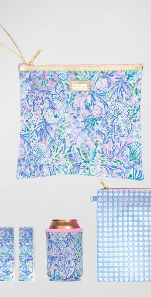 Lilly Pulitzer - Beach Day Pouch Set