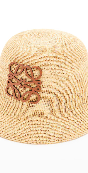 Loewe - Anagram Raffia Bucket Hat
