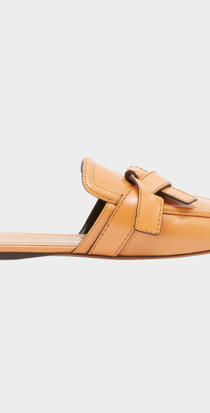 Loewe - Gate Leather Flat Mules