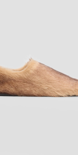 Loewe - Men's Faux Fur Toy Slippers