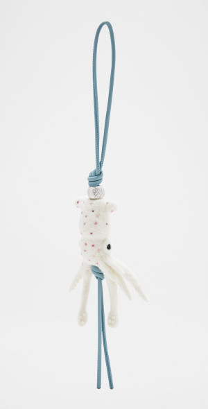 Loewe - Squid Bag Charm in Wool Felt