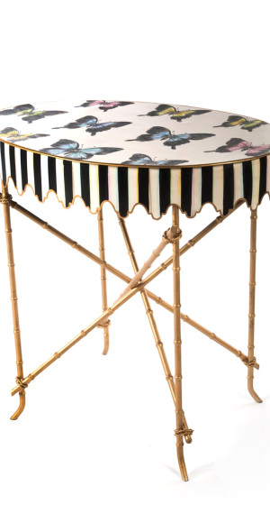 MacKenzie-Childs - Butterfly Collection Side Table