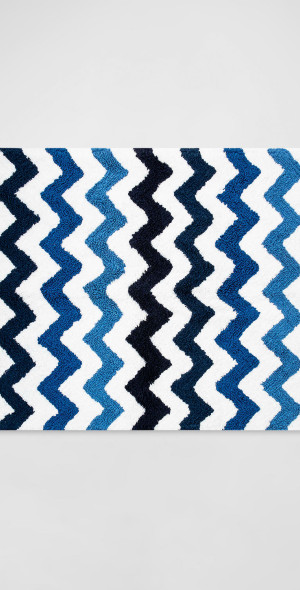MacKenzie-Childs - Royal Zig Zag Bath Rug