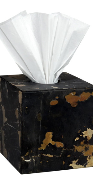 Marble Crafter - Eris Collection Marble Tissue Box Holder