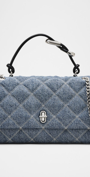 Marc Jacobs - Dual Quilted Denim Shoulder Bag