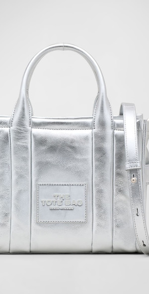 Marc Jacobs - The Metallic Leather Small Tote Bag