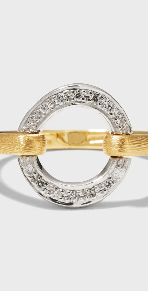 Marco Bicego - Jaipur 18K Yellow Gold Stackable Diamond Circle Ring, Size 7