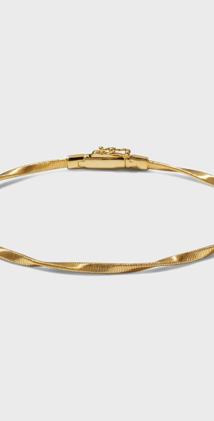 Marco Bicego - Marrakech 18k Gold Twisted Bangle Bracelet