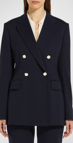 Max Mara Studio - Tatiana Double-Breasted Pick Stitch Blazer