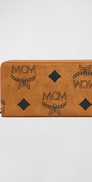MCM - Aren Visetos Zip Continental Wallet