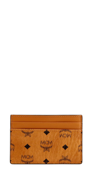 MCM - Men's Signature Visetos Mini Card Case