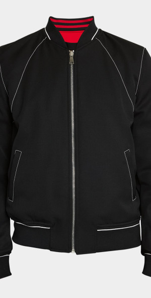 McQueen - Men's Reversible Harness Bomber Jacket