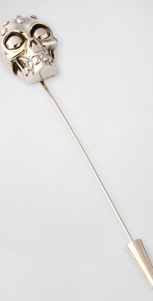 McQueen - Men's Skull Knuckle Pin Brooch
