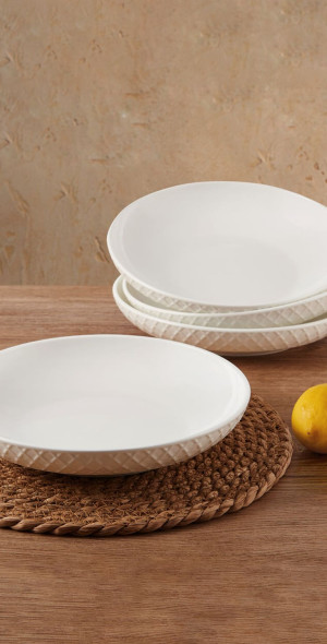 Mikasa - Trellis Pasta Bowls, Set of 4