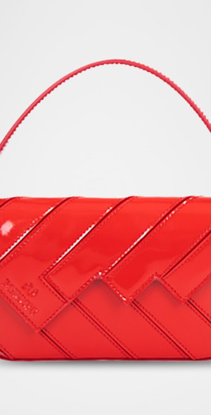 Missoni - Small Wave Patent Leather Shoulder Bag