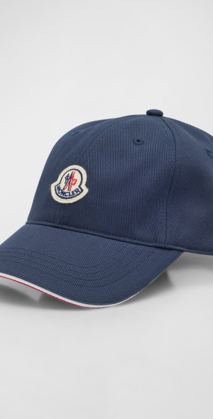 Moncler - Men's Baseball Cap with Bill Tipping