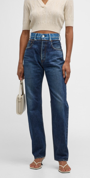 MOUSSY VINTAGE - MV Boulder Wide Straight Jeans