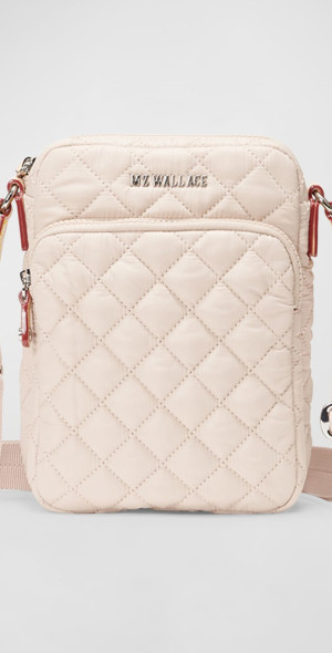 MZ WALLACE - Metro Zip Quilted Nylon Crossbody Bag