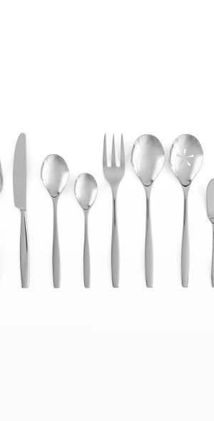 Nambe - Aidan 45-Piece Silverware Set