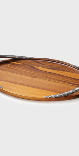 Nambe - Braid Serving Tray