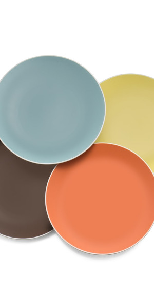 Nambe - Pop Colors Accent Plates, Set of 4