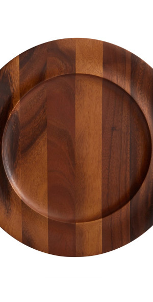 Nambe - Skye Wood Charger