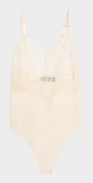 Natori - Lace & Stretch Satin Teddy