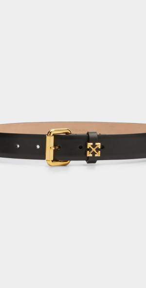 Off-White - Arrow Loop Leather Belt