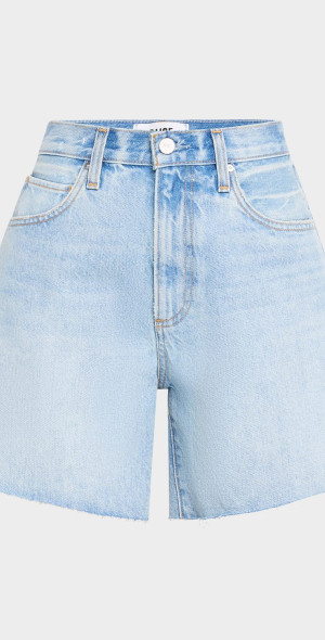 PAIGE - Archie Long Denim Shorts