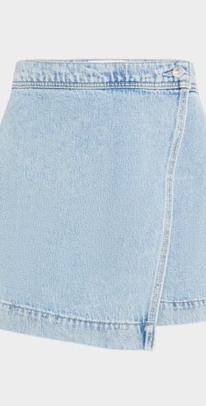 PAIGE - Aven Denim Mini Skirt