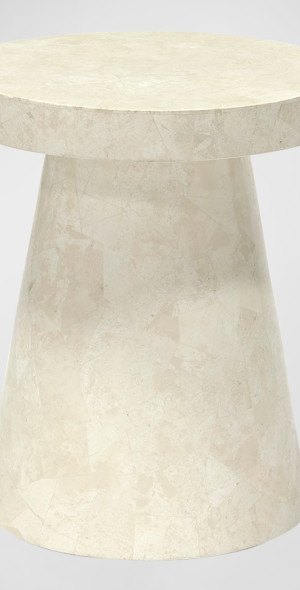 Palecek - Foley Stone Outdoor Side Table