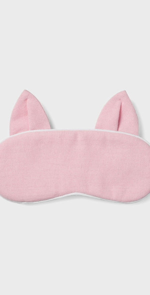Petite Plume - Kid's Kitty Solid Eye Mask