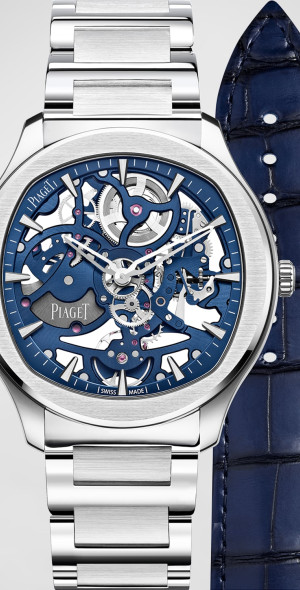 PIAGET - 42mm Polo Skeleton Watch, Blue
