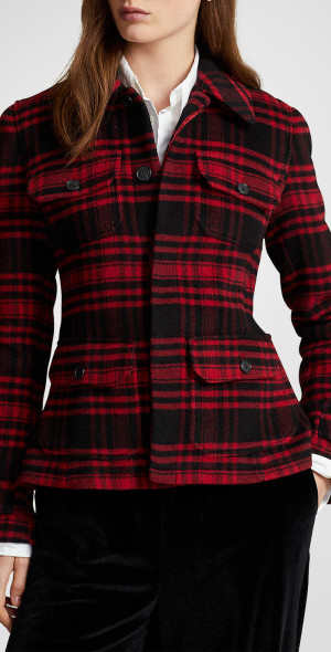 Polo Ralph Lauren - Plaid Utility Wool Twill Jacket