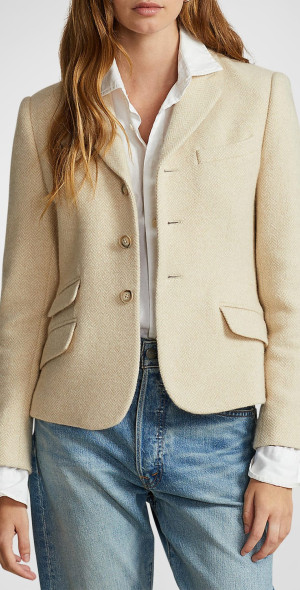 Polo Ralph Lauren - Wool-Blend Herringbone Blazer