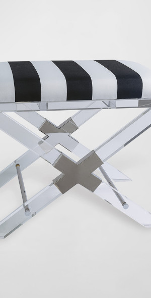 Port 68 - Stripe Cross Bench