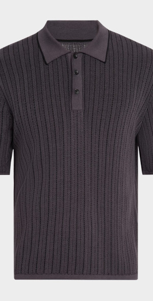 Rag & Bone - Men's Harvey Garment-Dyed Polo Shirt