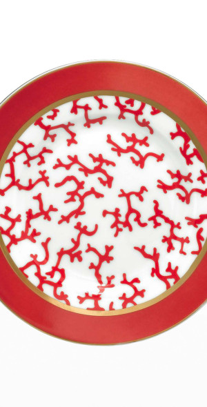 Raynaud - Coral Cristobal Bread and Butter Plate
