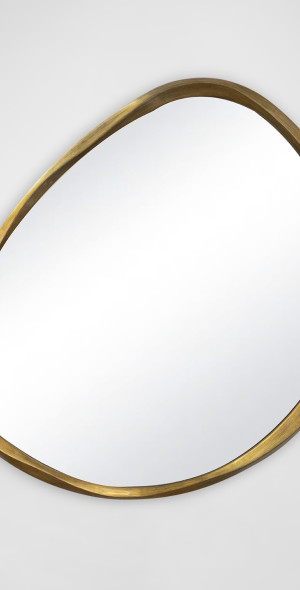 Regina Andrew - Monte Mirror (Antiqued Gold Leaf)