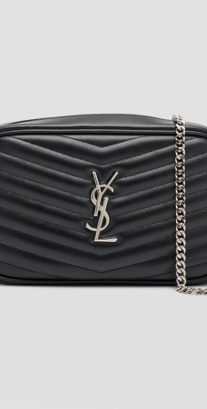 Saint Laurent - Lou Mini YSL Camera Bag in Smooth Quilted Leather