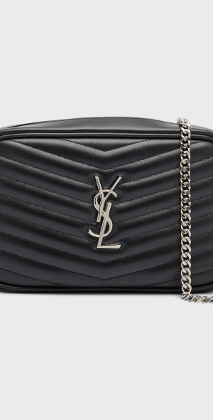 Saint Laurent - Lou Mini YSL Quilted Leather Camera Bag