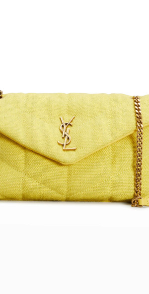 Saint Laurent - YSL Toy Puffer Mini Canvas Crossbody Bag