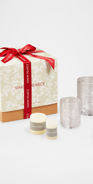 Simon Pearce - Echo Lake Candlelight Trio Gift Set
