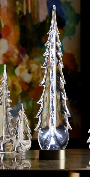 Simon Pearce - Evergreen 26" Glass Tree