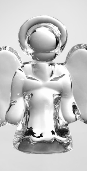 Simon Pearce - Small Glass Angel