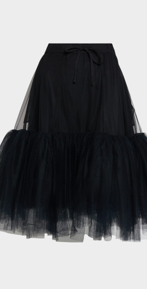 Simone Rocha - Ruffle Tulle Midi Tutu Skirt