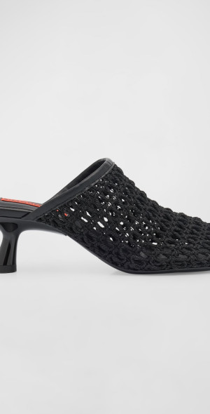SIMONMILLER - Beep Crochet Cotton Mule Pumps