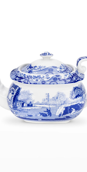 Spode - Blue Italian Teapot