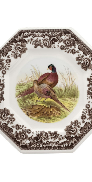 Spode - Woodland Octagonal Plate