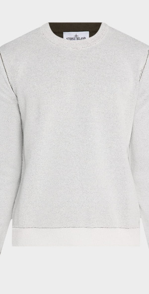 Stone Island - NYLON SHELL CREWNECK WITH CO